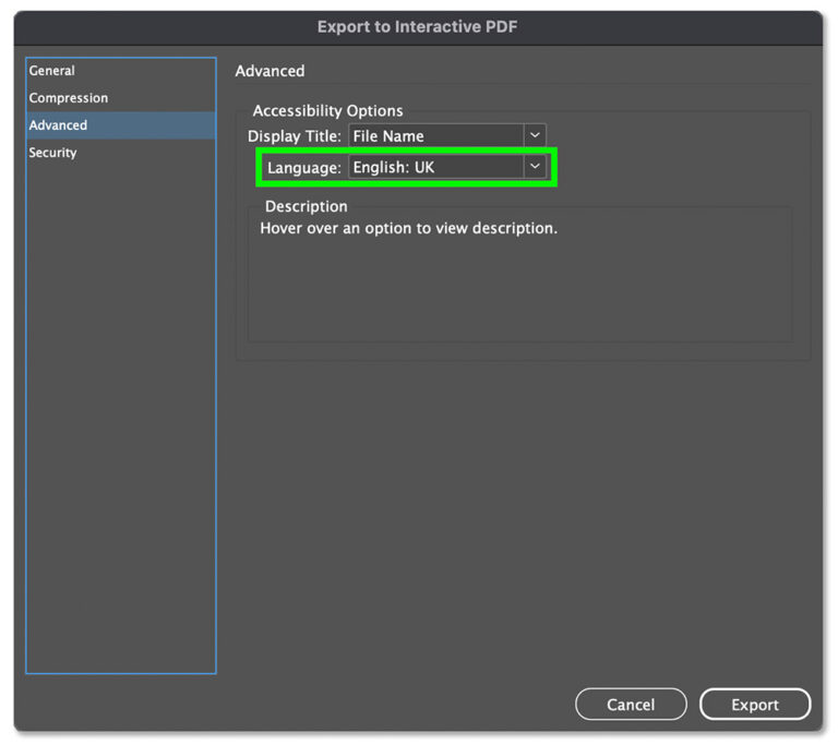 How to publish accessible documents in InDesign | Typefi