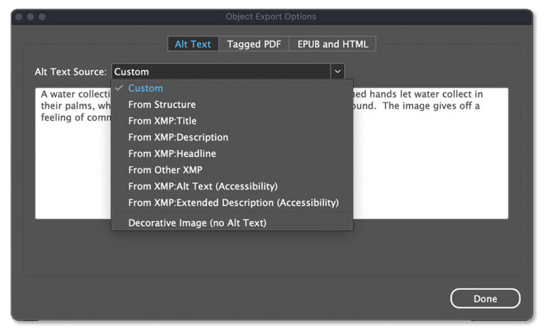 How to publish accessible documents in InDesign | Typefi